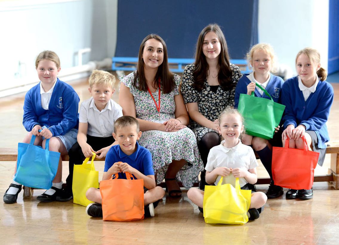 Harron Homes inspires Bilsthorpe school children to construct their ...