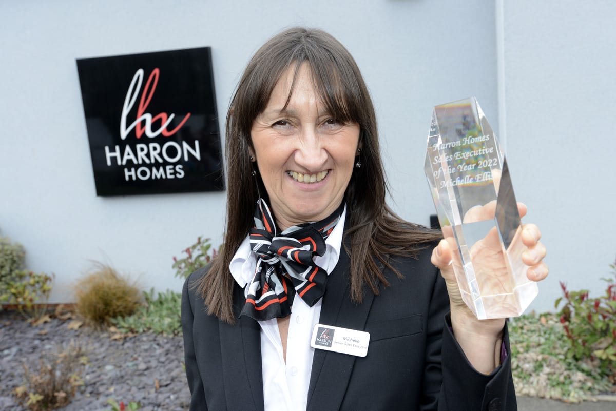 Harron Homes celebrates dedicated employee with Sales Executive of the ...